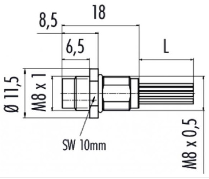 Binder gets 12 contacts into M8 connector | Electronics Weekly