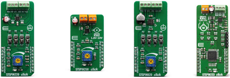 ST puts motor drivers into Click board format for hardware development ...