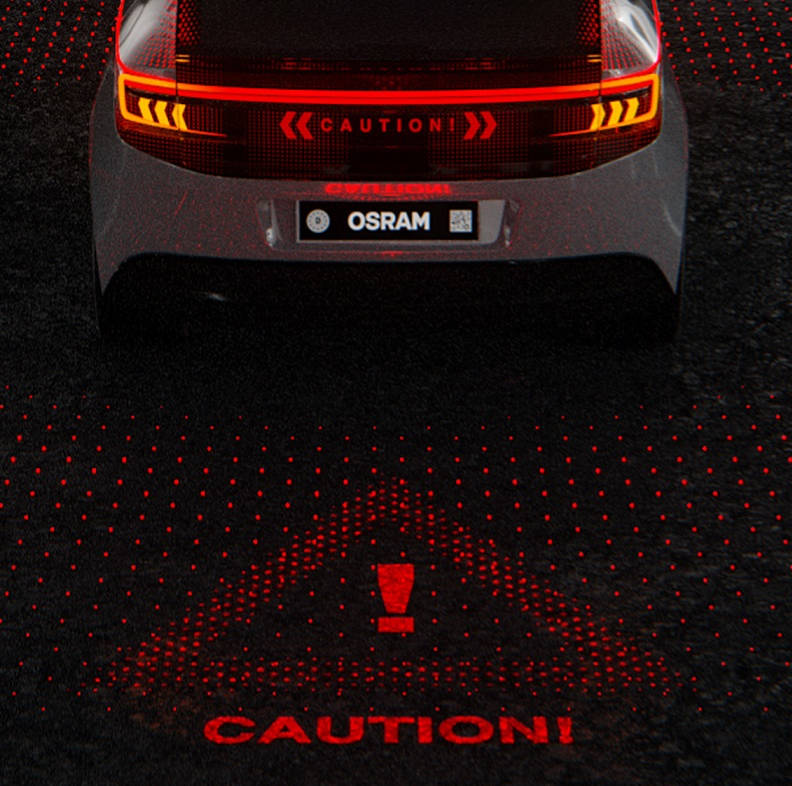 Car lighting - return of the 'light bulb', and other Osram LEDs at CES ...