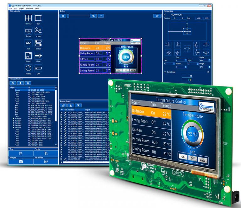 Embedded World: Segger releases AppWizard for GUI design | Electronics ...