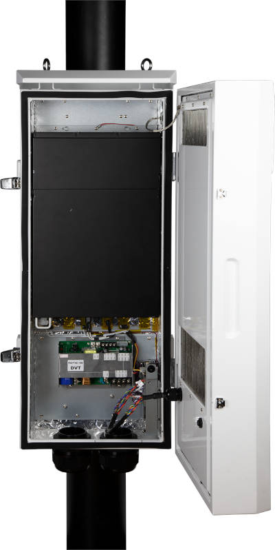 Pole-mounted server is sealed to IP65 | Electronics Weekly