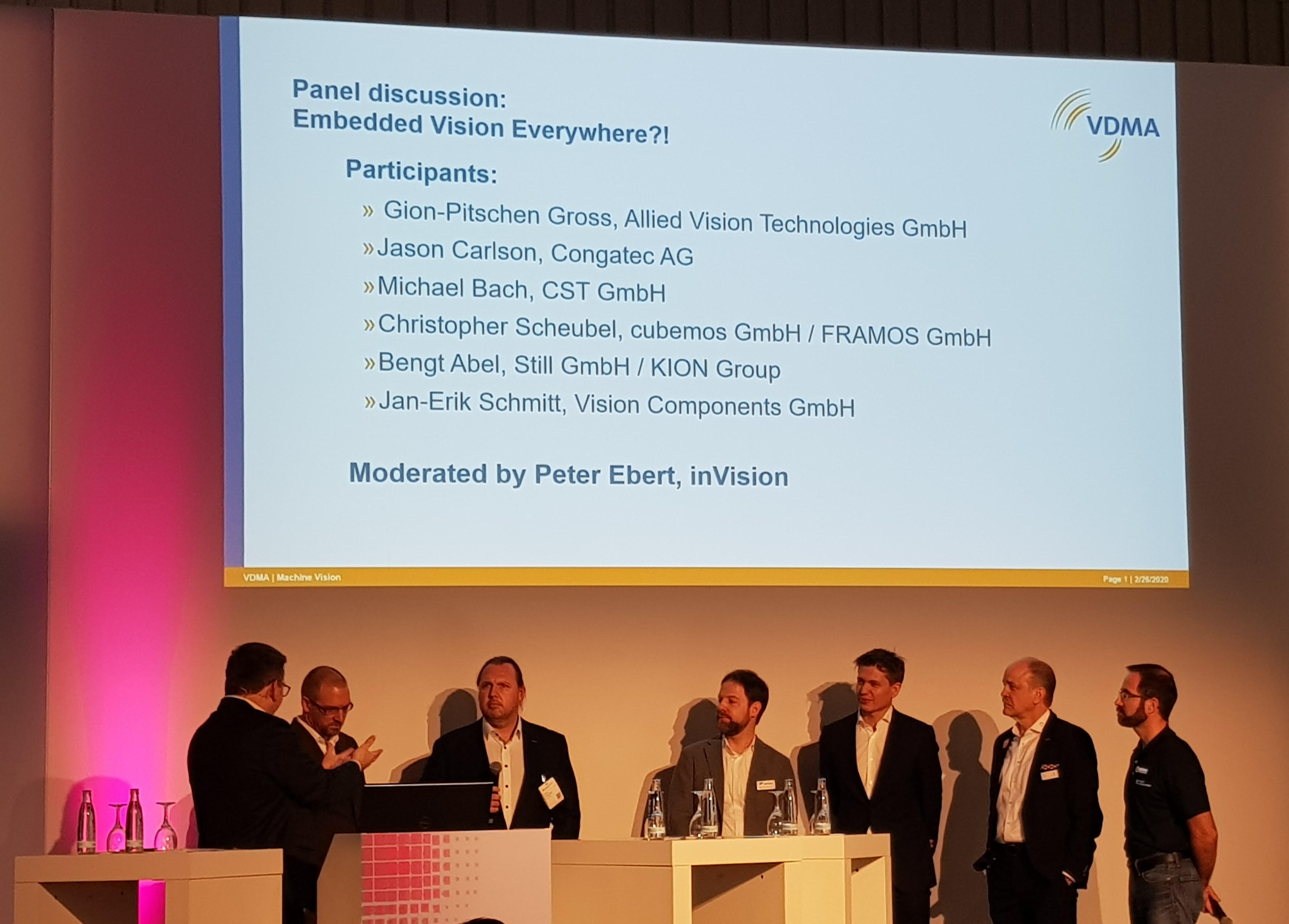 Embedded World: Embedded Vision Everywhere?! Panel discussion ...