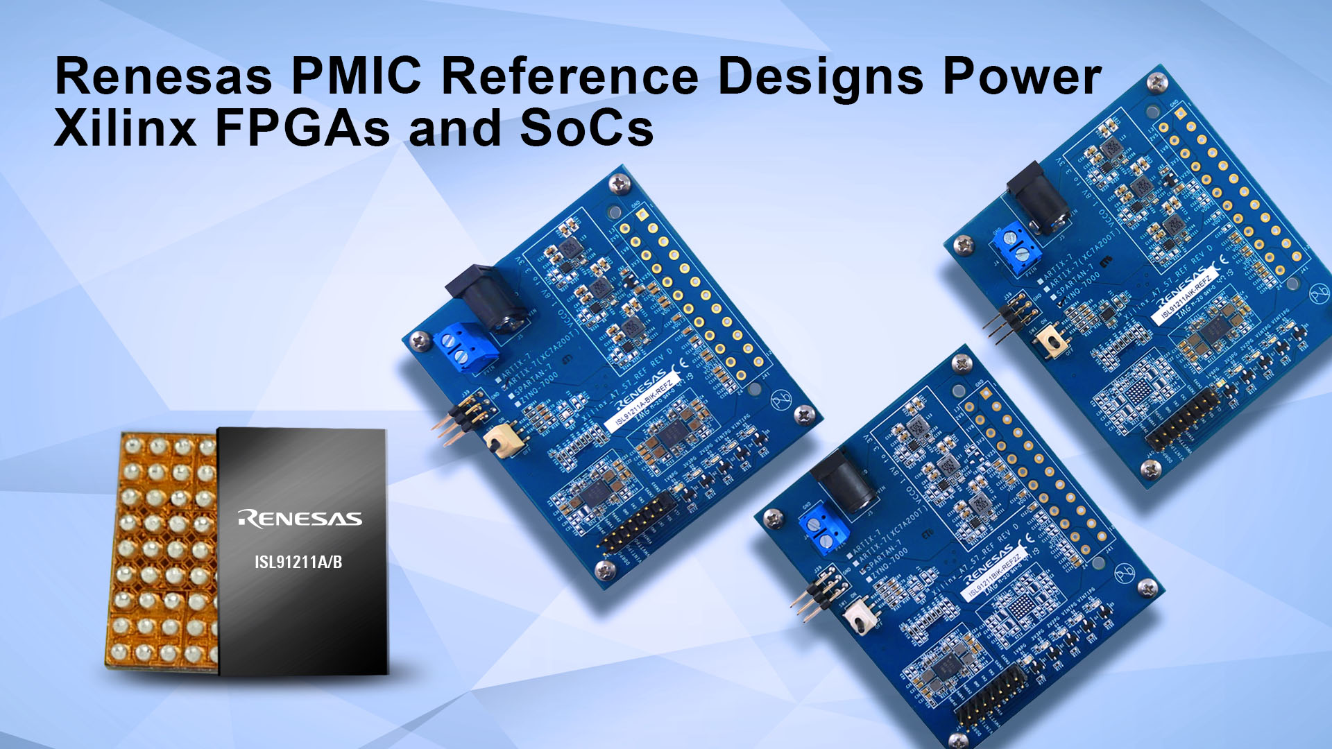 Renesas PMIC reference designs for Xilinx ICs | Electronics Weekly