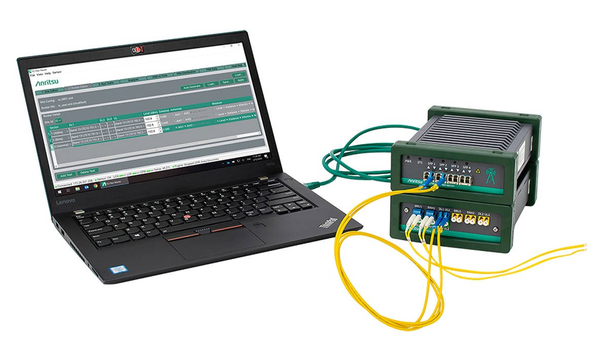 Anritsu conducts PIM analysis over fiber and present RF spectrum ...