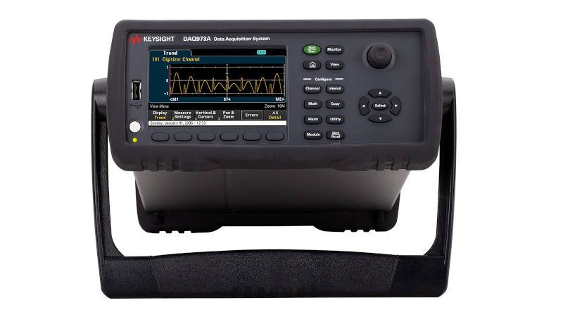 Keysight data-acquisition system with 800kSa/s sampling rate at RS ...