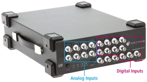 Analogue and digital signal acquisition on 19 synchronous channels ...