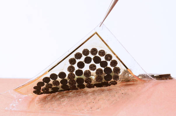 Sensor e-skin powered by sweat | Electronics Weekly