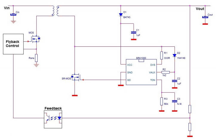 Adaptive synchronous rectifier controller in 6pin SOT23 | Electronics ...