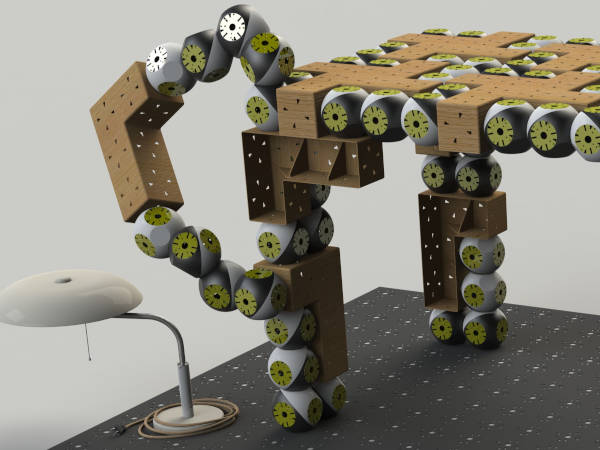 Cube robots co-operate to do... ...nearly anything | Electronics Weekly