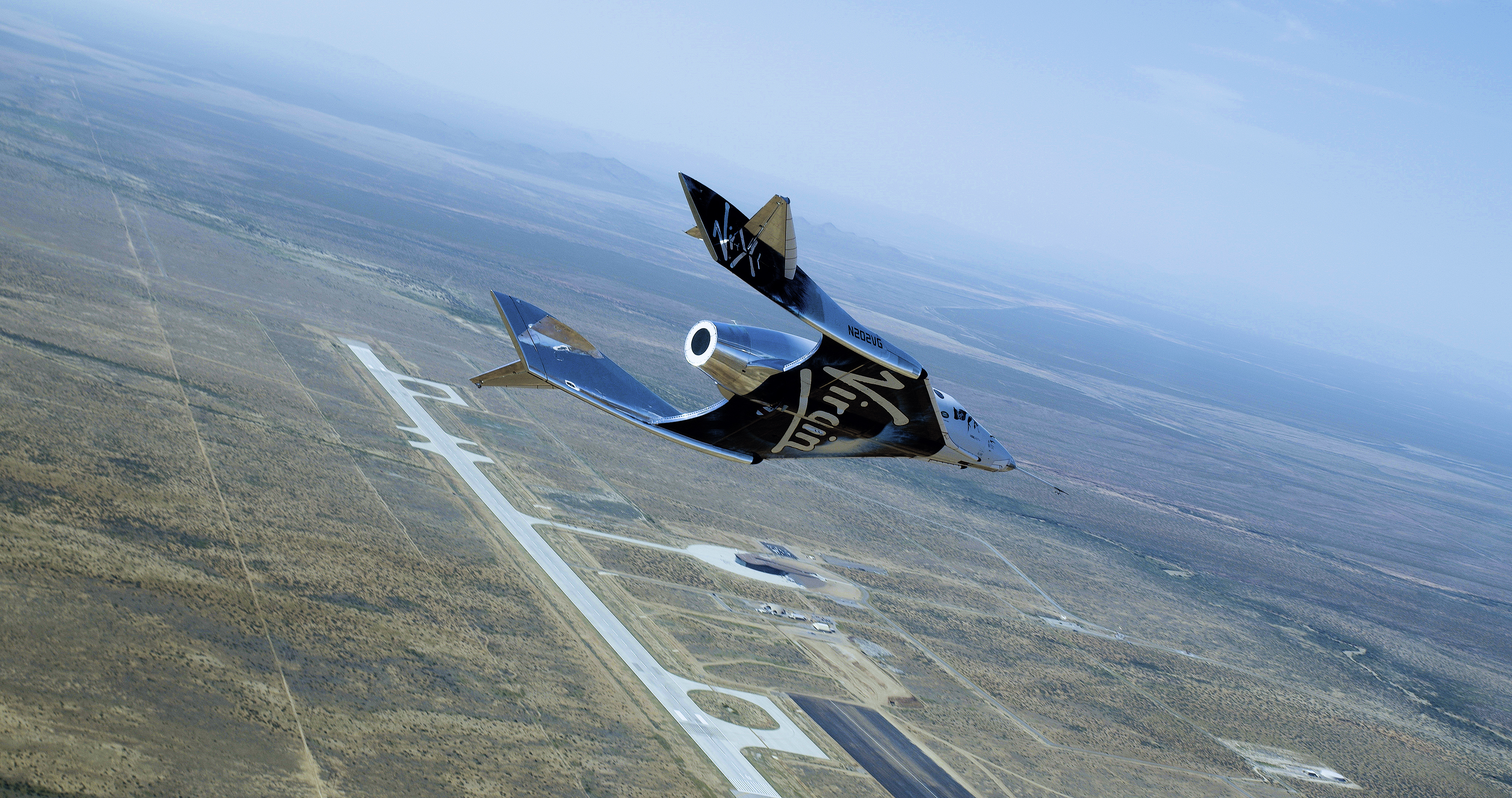 Virgin Galactic completes second test flight of SpaceShipTwo ...