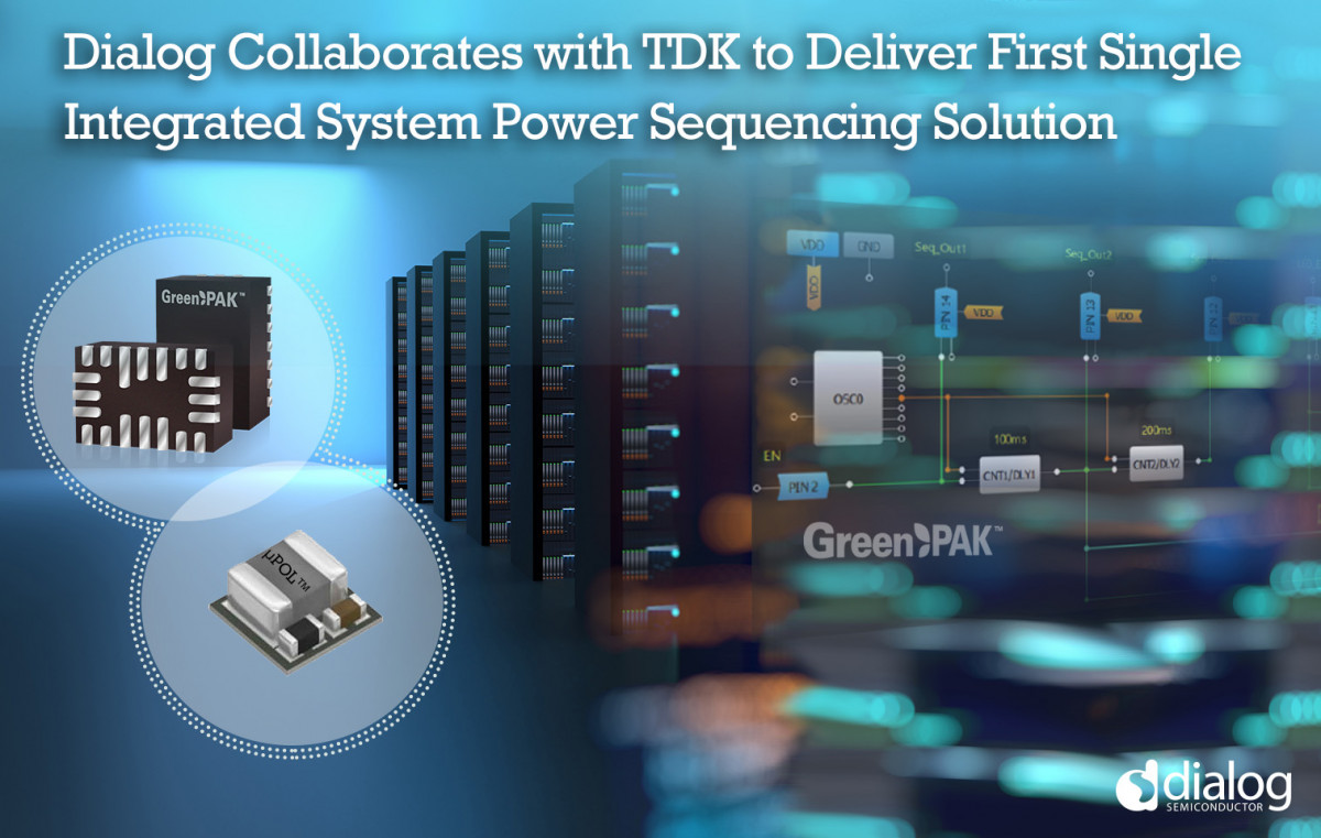 Dialog and TDK integrate power sequencing device | Electronics Weekly