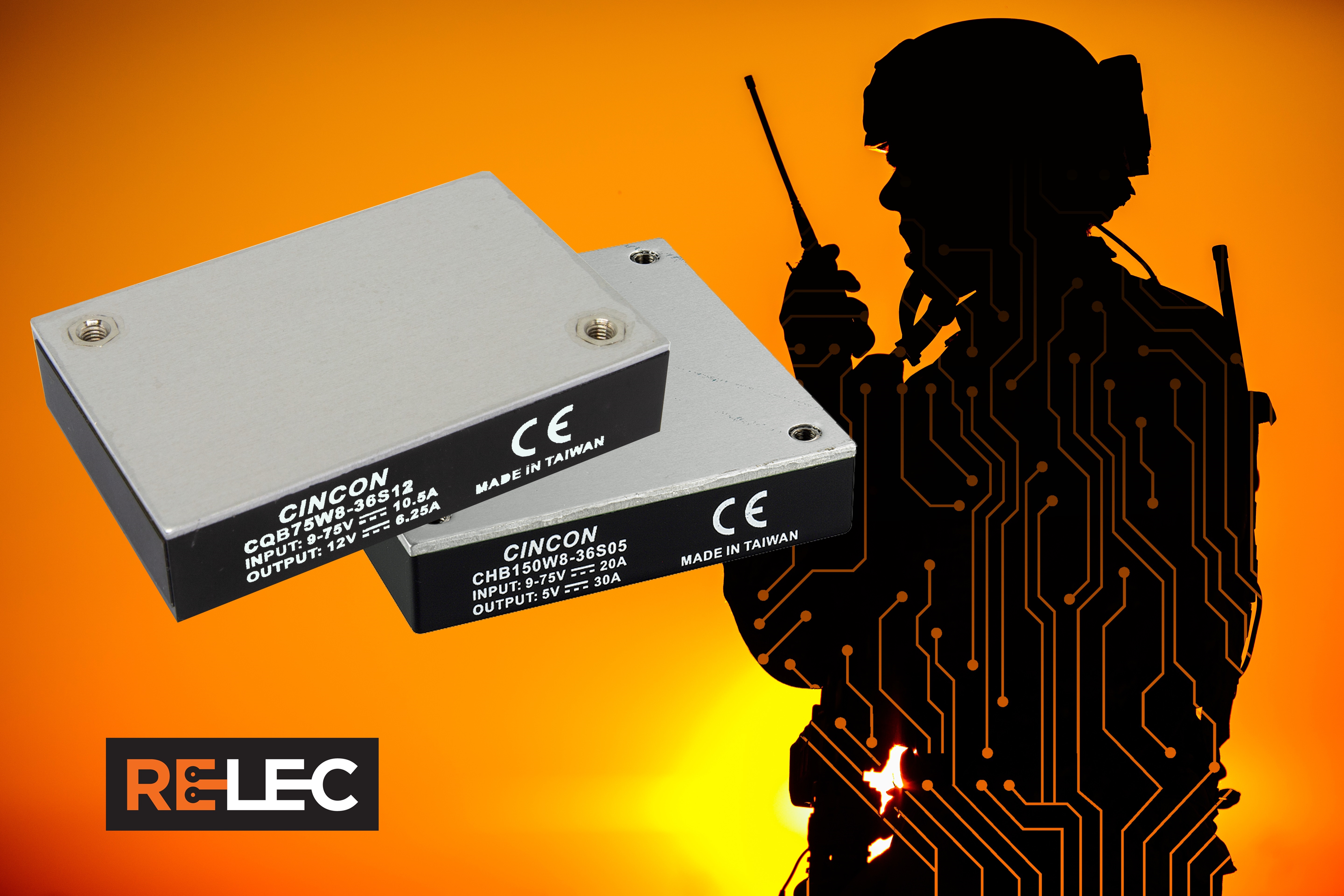Cincon DC-DC converters have 8:1 input range, says Relec | Electronics ...