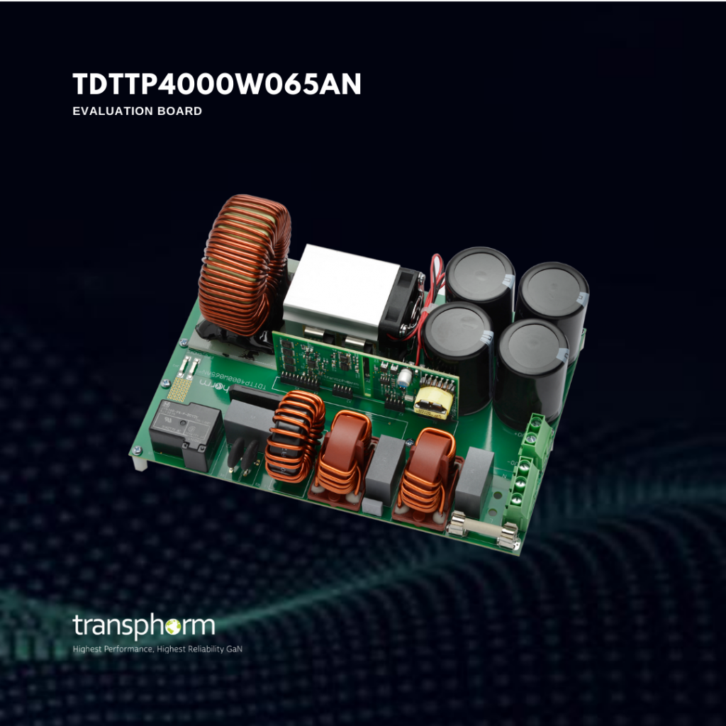 Transphorm eval board for single-phase AC-DC conversion | Electronics ...
