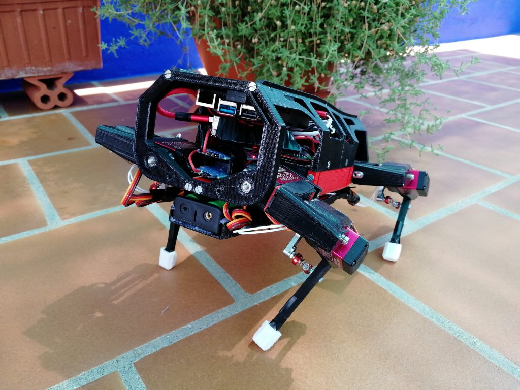 Pi and Arduino-based CHOP gives Spot a run for his money