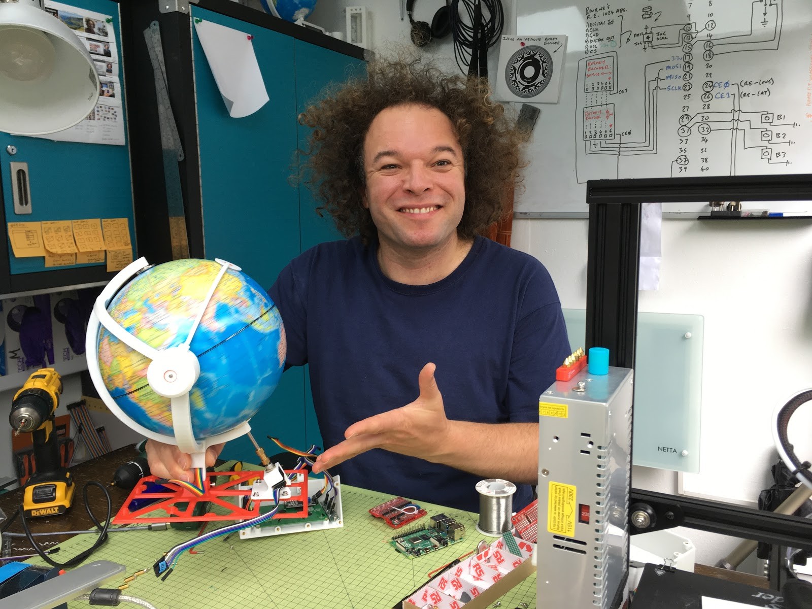 RadioGlobe, tunes into the world via a Raspberry Pi 4B | Electronics Weekly