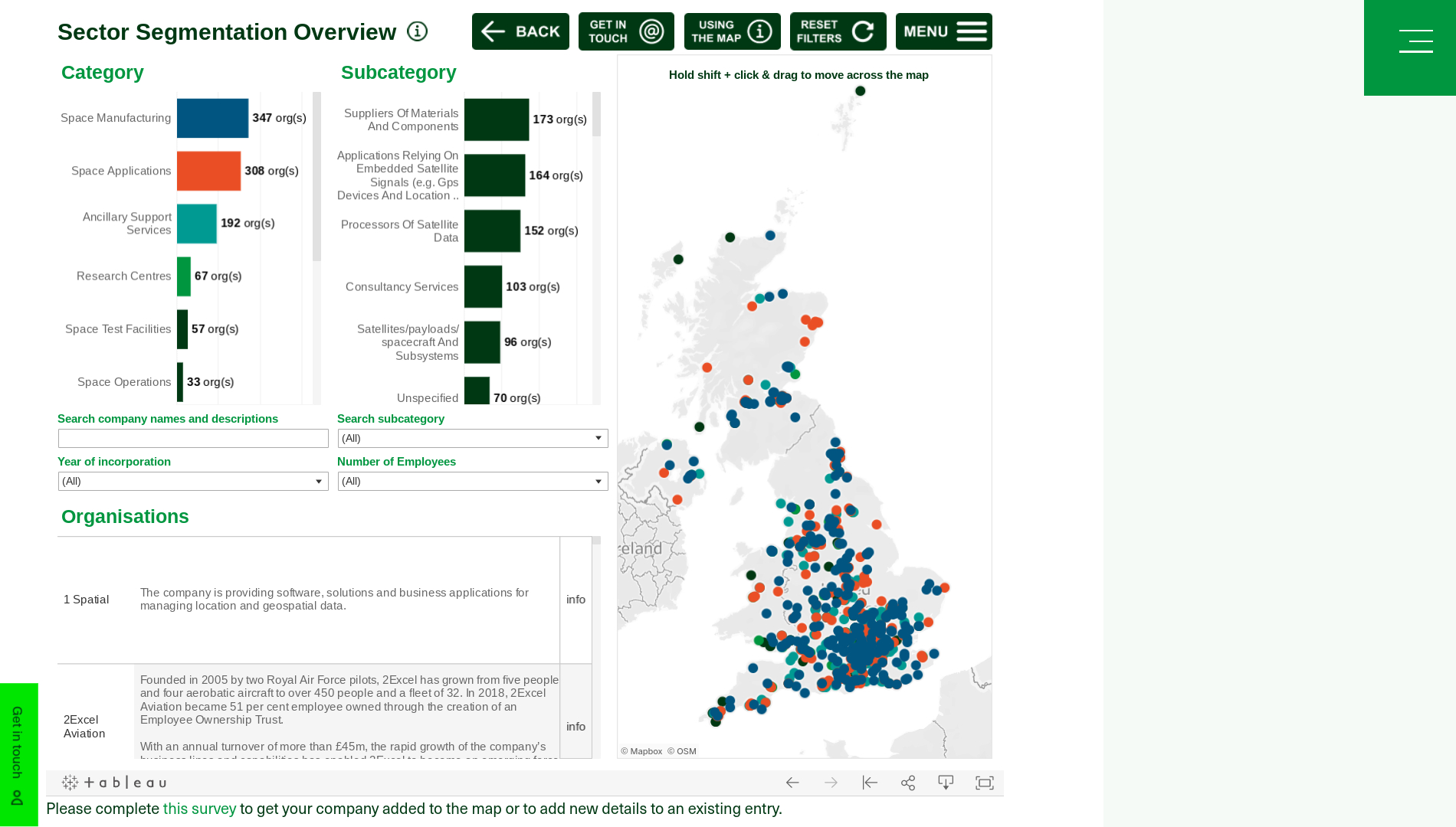 UK gets a Space Sector Landscape Map | Electronics Weekly