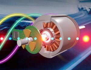 Eddy current automotive position sensor commutates motors without ...
