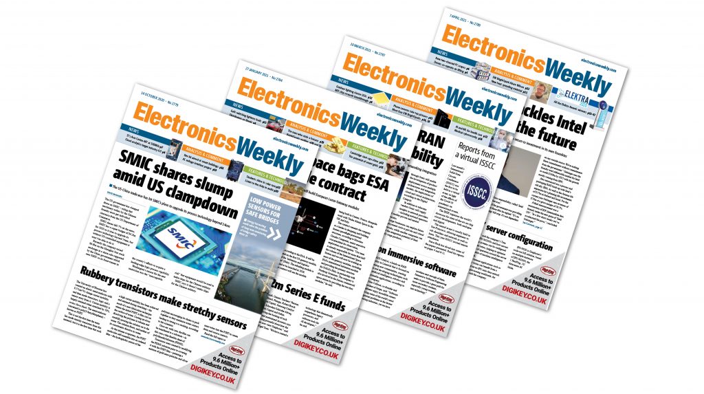 Advertise your Business with Electronics Weekly Magazine