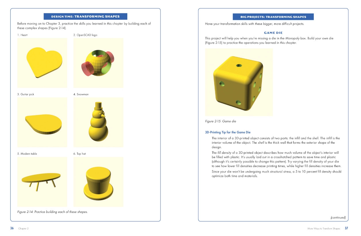 Gadget Book Programming With Openscad A Beginners Guide To Coding 3d Printable Objects