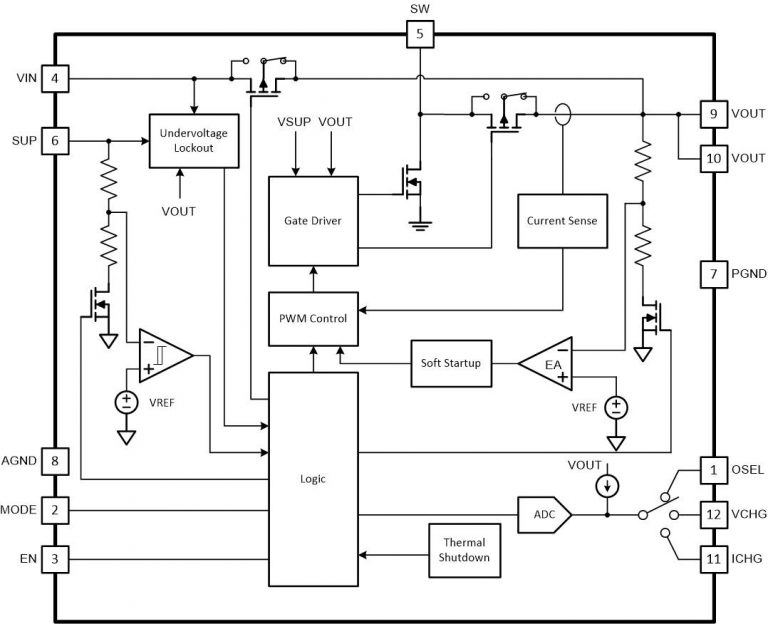 Super cap back-up buck-boost converter idles at 60nA | Electronics Weekly