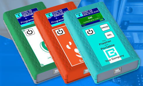 In-field programmer gets external branding options | Electronics Weekly