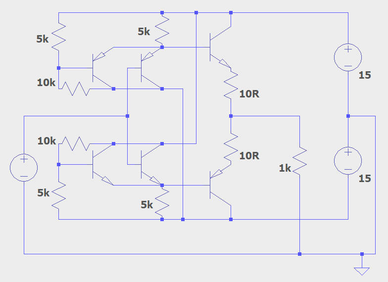 Traditional buffer circuit gets fast amplitude limiting for pulse ...