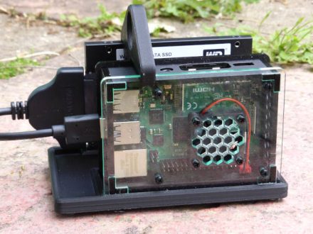 A 3d printed stand for Raspberry Pi and an SSD | Electronics Weekly