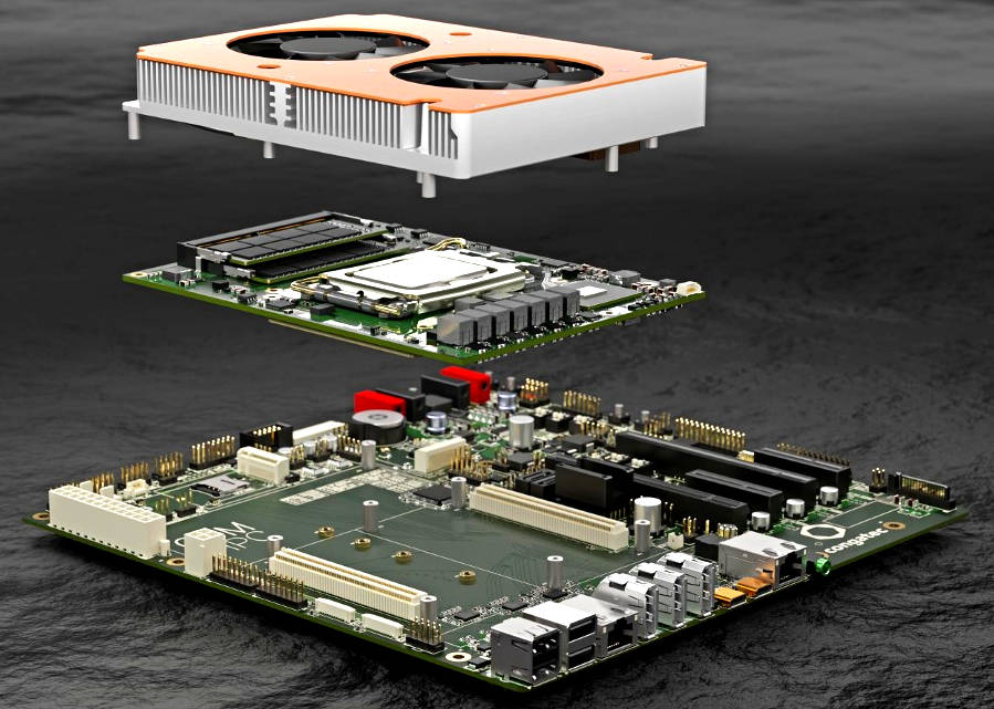 Micro ATX carrier board for COM-HPC Client modules sizes A-C ...