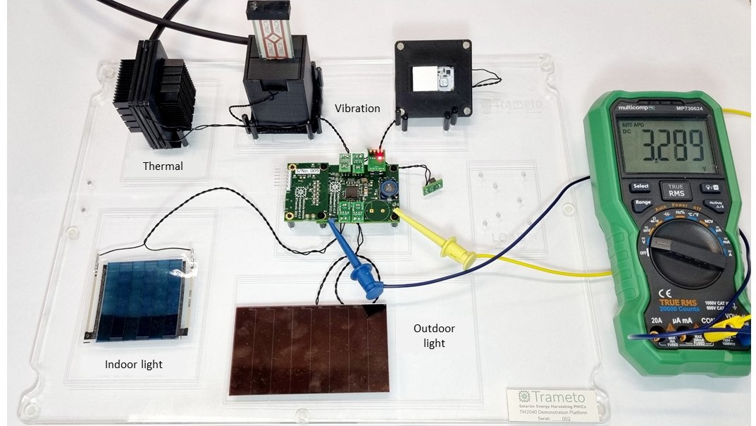 Trameto demo unit for EH PMICs | Electronics Weekly