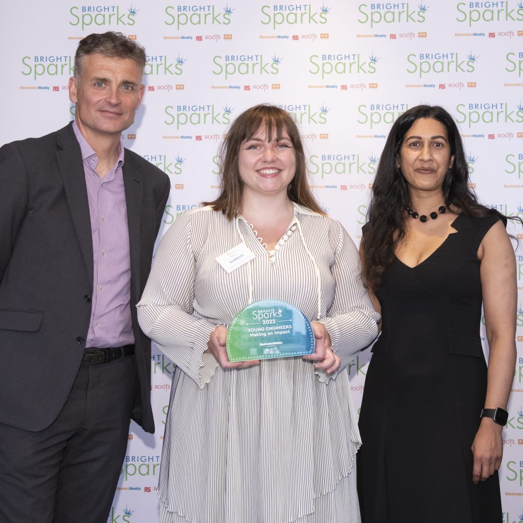 EW BrightSparks 2022 profile: Amy Suddards | Electronics Weekly