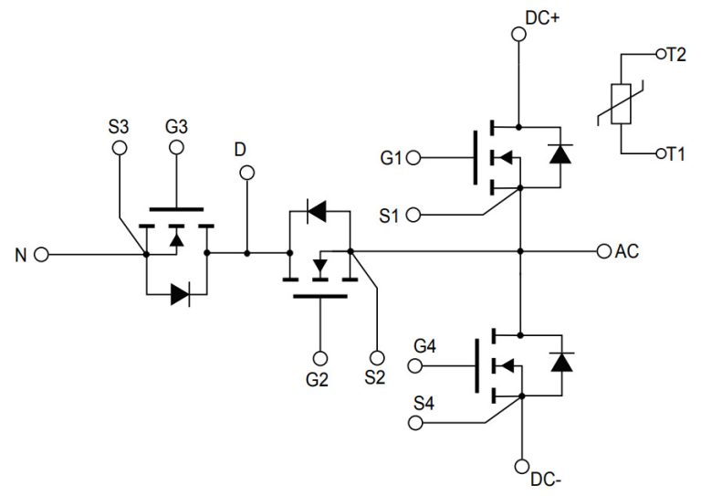 1,200V SiC T-switch for three-level converters, and a bridge too ...