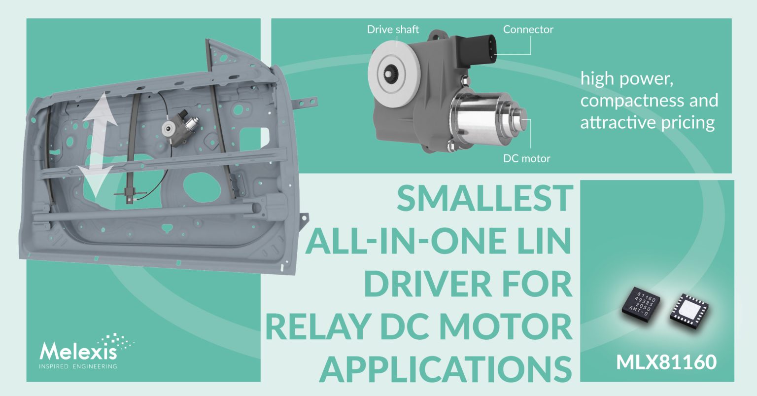 LIN pre-driver IC for relay DC motors | Electronics Weekly
