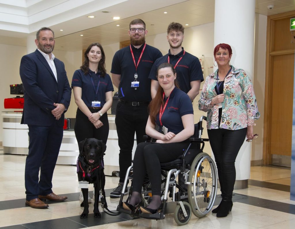 Leonardo Edinburgh apprentices fly flag of DE&I | Electronics Weekly