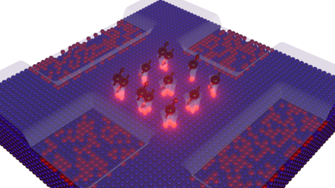 Measuring the behaviour of electrons injected into quantum dots ...