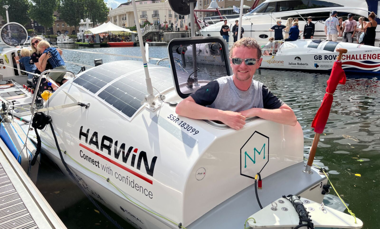 Harwin designs GB Row Challenge microplastics sampling system ...