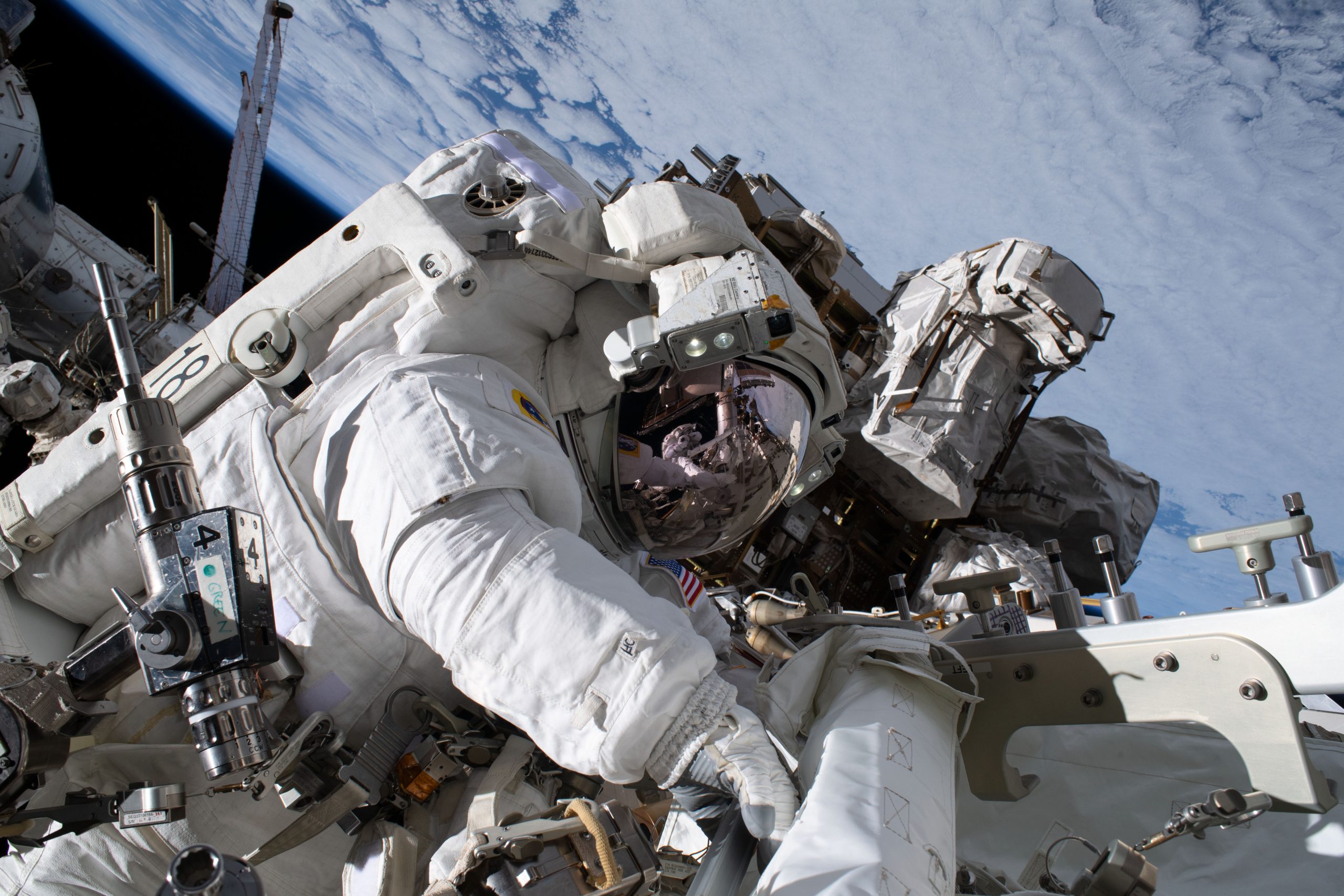 Picture of the Day: Astronaut Nicole Mann makes her first spacewalk ...