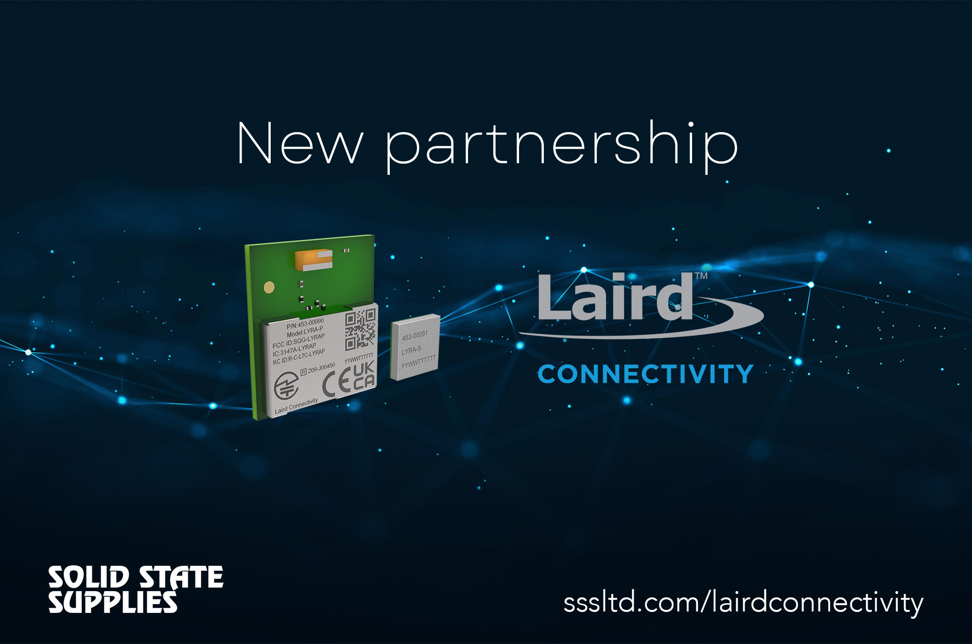 Solid State Supplies signs Laird Connectivity | Electronics Weekly