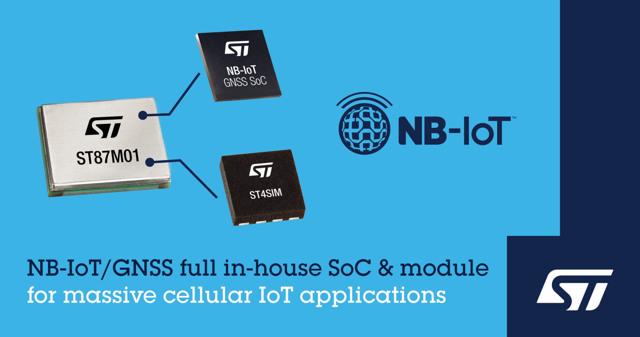 ST module integrates GNSS with NB-IOT data communications | Electronics ...