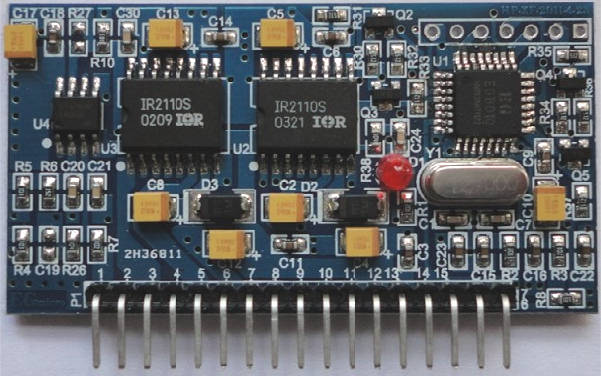 You can even buy a bargain module to run a multi-kW sine-wave inverter ...