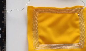 Smart textile sensor measures body movement to detect onset of fatigue ...