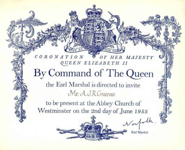 Coronation Invitations | Electronics Weekly