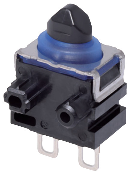 Shaped plunger gives tiny IP67 switches multi-angle operation without a ...