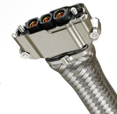 EMI back-shells for Harwin mini power connector | Electronics Weekly