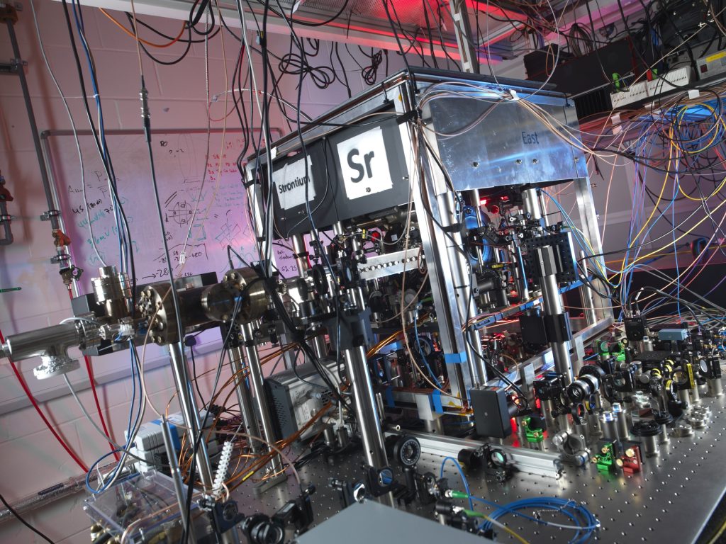 Gadget in Extremis: What's the time, Sr1 strontium optical clock?
