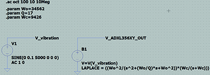 MEMS accelerometer signal chain modelling in LTSpice | Electronics Weekly