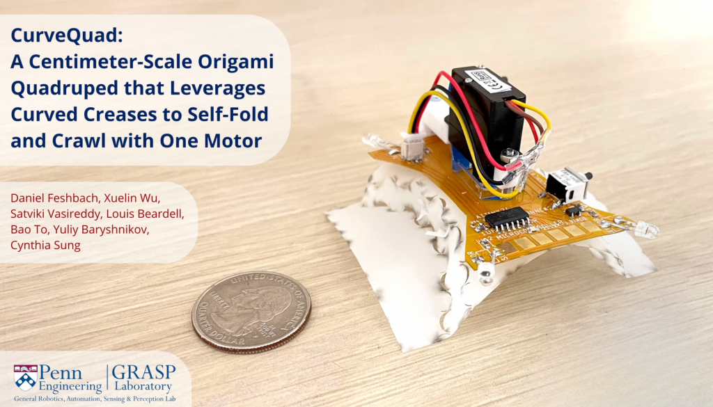 Picture of the day: Origami-inspired centimetre-scale quadruped robot ...