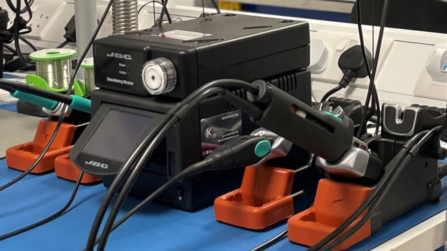 Training company updates soldering and rework tools - Guidantech