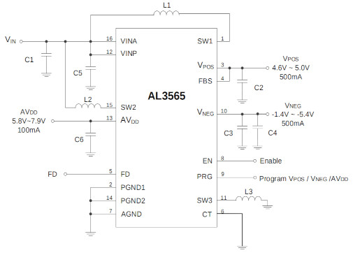 Programmable dc-dc converter for active-matrix OLEDs | Electronics Weekly