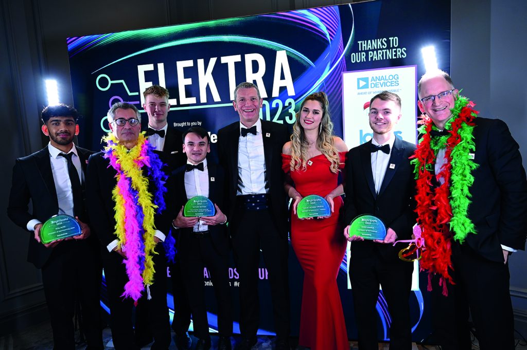 Elektra 2023 winners and attendees | Electronics Weekly