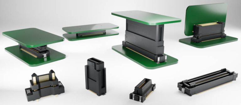 Multi-pin multi-GHz board-to-board connectors from Harwin